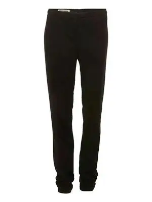 JIL SANDER Jersey Straight-leg Trousers - Black