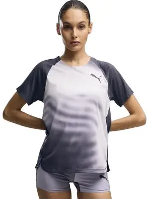 PUMA Lightspeed" Graphic Running T-shirt - Gray