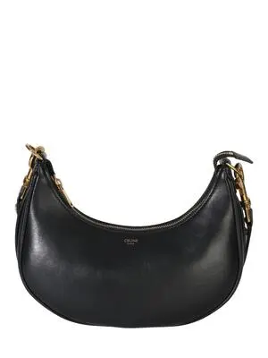 Celine Smooth Calfskin Ava Strap Bag - Black