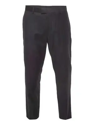 BOSS Regular-fit Wool Trousers - Blue