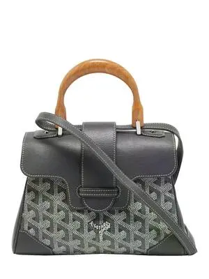Goyard Saigon Souple Satchel Bag - Grey