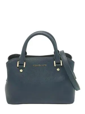 Michael Kors Savannah Small Saffiano Tote Bag - Blue