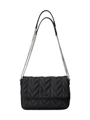 Ralph Lauren Quilted Shoulder Bag - Black