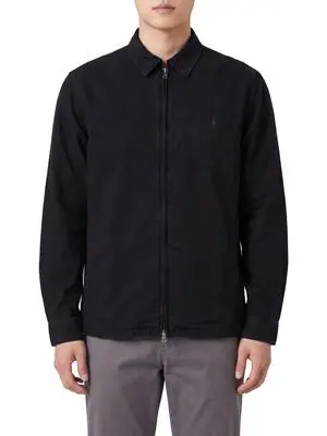 Polo Ralph Lauren Zip-up Shirt Jacket - Black