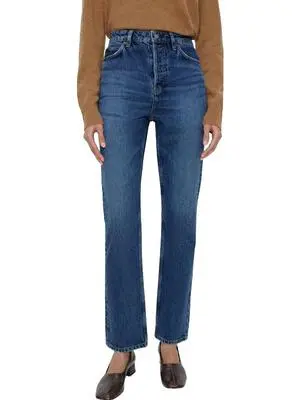 REFORMATION Cynthia High Waist Straight Leg Jeans - Maggiore