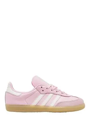 Adidas Samba Og K And White Sneakers - Pink