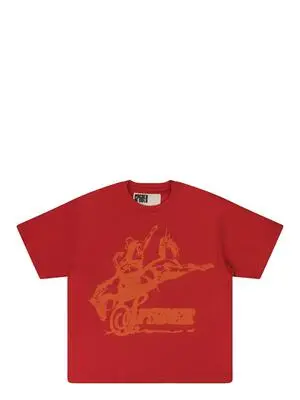 SP5DER Rodeo Graphic T-shirt - Red