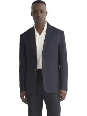 Everlane Soyeux Linen Linen Blazer - Black
