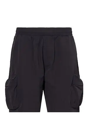 ARNE Woven Cargo Shorts - Black