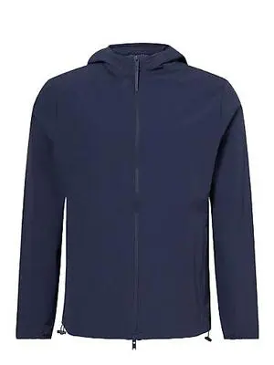 ARNE Active Technical Windbreaker Jacket - Navy