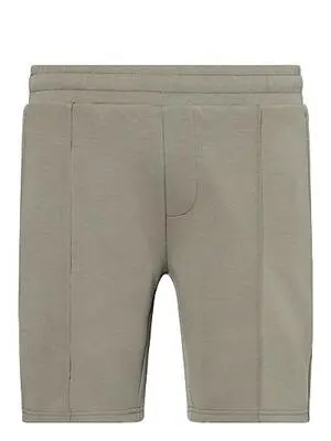 ARNE Cotton-jersey Shorts - Olive