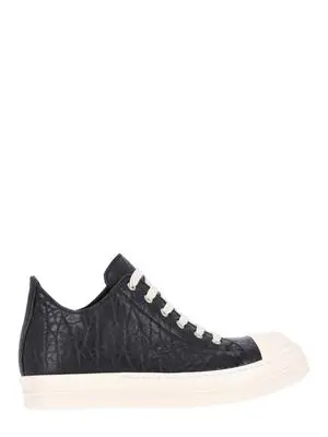 Rick Owens Low Top Sneakers - Black
