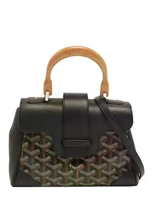 Goyard Mini Saigon Souple Satchel Bag - Black