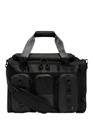 JORDAN Jordan Collectors Logo-Patch Gym Duffle Bag Black