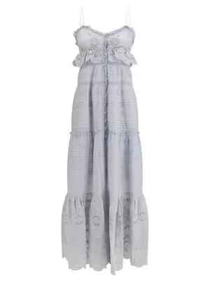 MARANT ETOILE Marant Étoile Paule Maxi Dress - Blue