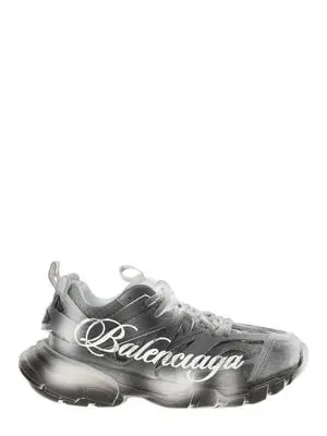 Balenciaga Track Stencil Sneakers - Grey