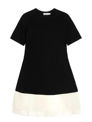 Simkhai Lorin Pleated T-shirt Dress - Black