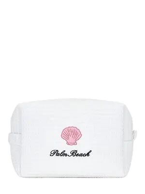 ABBODE Palm Beach Waffle Pouch - Cloud