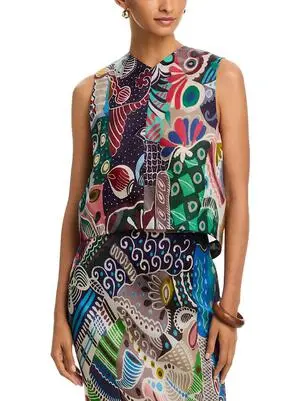 HEIRLOME Valerie Silk Top - Multi