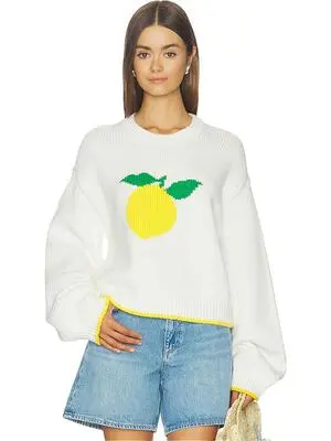 Majorelle Lennex Crew Neck Sweater - Cream Multi