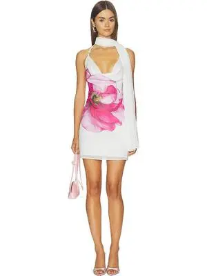 MORE TO COME Vanessa Mini Dress - White Multi