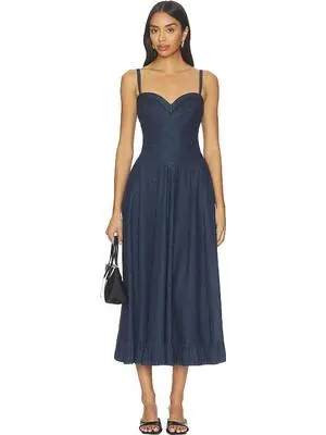 Free People Another Season Midi Dress - Rinse