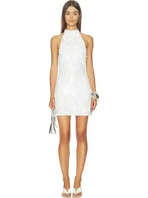 OW Wynn Mini Dress - White