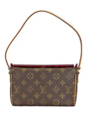 FWRD RENEW Louis Vuitton Monogram Recital Shoulder Bag - Brown