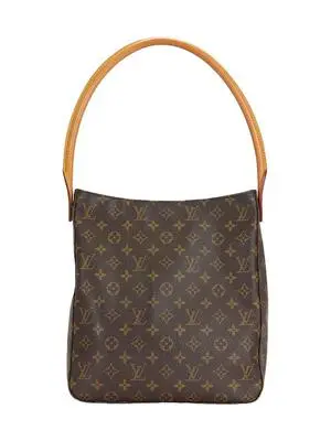 FWRD RENEW Louis Vuitton Monogram Looping Gm Shoulder Bag - Brown