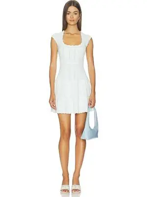 LoveShackFancy Knit Dress - Blue