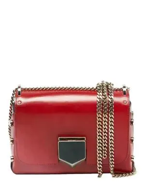 JIMMY CHOO Lockett City Shoulder Bag - Red