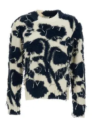 Erdem Erdem Floral Intarsia-Knit Sweater Multicolore