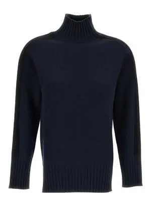 Lorena Antoniazzi High Neck Knitted Jumper - Black