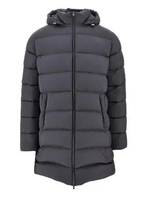 Herno Long-sleeved Padded Jacket - Black