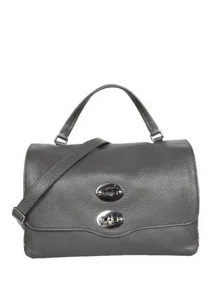 ZANELLATO Zanellato Postina Top Handle Bag Gray