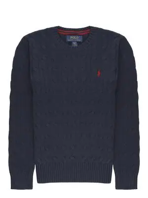 Polo Ralph Lauren Cable Knit Sweater - Blue