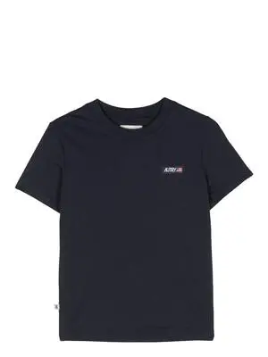 AUTRY Appliqué Logo T-shirt - Blue