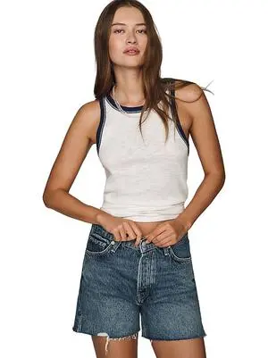 Rag & Bone Vintage Cut High-rise Denim Shorts - Flora