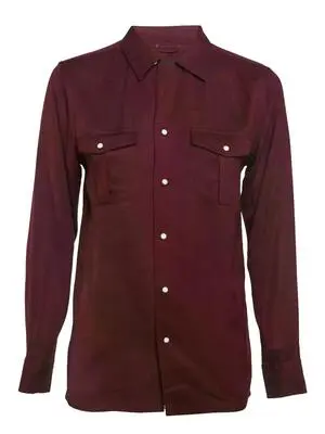 Ralph Lauren Long-sleeve Cotton Shirt - Red