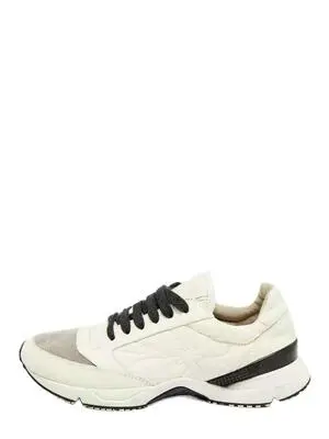 Brunello Cucinelli Lace-up Leather Sneakers - Neutrals