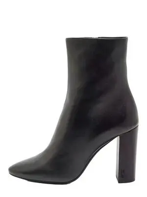 Saint Laurent Lou Ankle Boots - Black