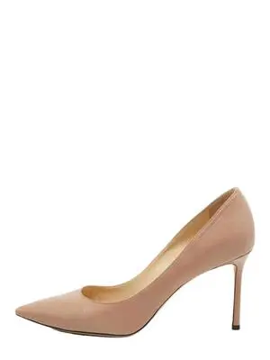 JIMMY CHOO Romy Point-toe Heeled Pumps - Neutrals