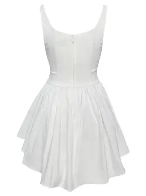 Nbd Corset-style Mini Dress - White