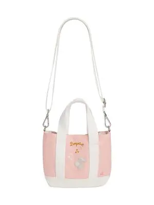 Bonpoint Cotton Tote Bag - Pink