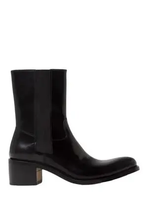 Premiata Elasticated-panel Boots - Black