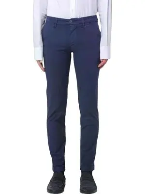 RE-HASH Stretch-cotton Chino Trousers - Blue