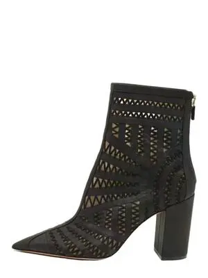 Dior Mesh Ankle Boots - Black