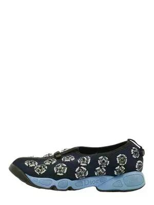 Dior Fusion Crystal Embellished Sneakers - Blue