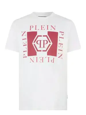 Philipp Plein Jersey T-shirt Plein Pp Neutrals