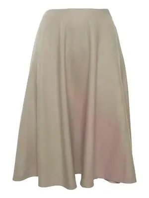 Gucci Flared Midi Skirt - Neutrals